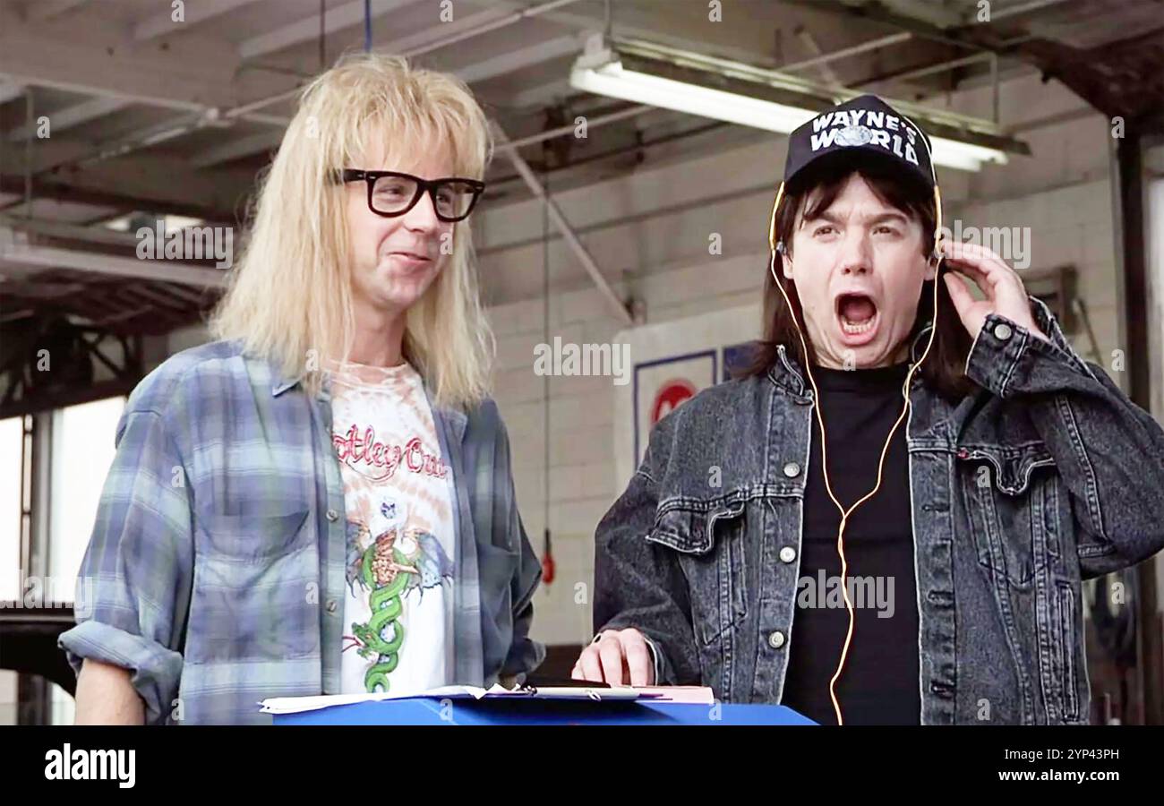 Wayne's world 1992 hi-res stock photography and images - Alamy