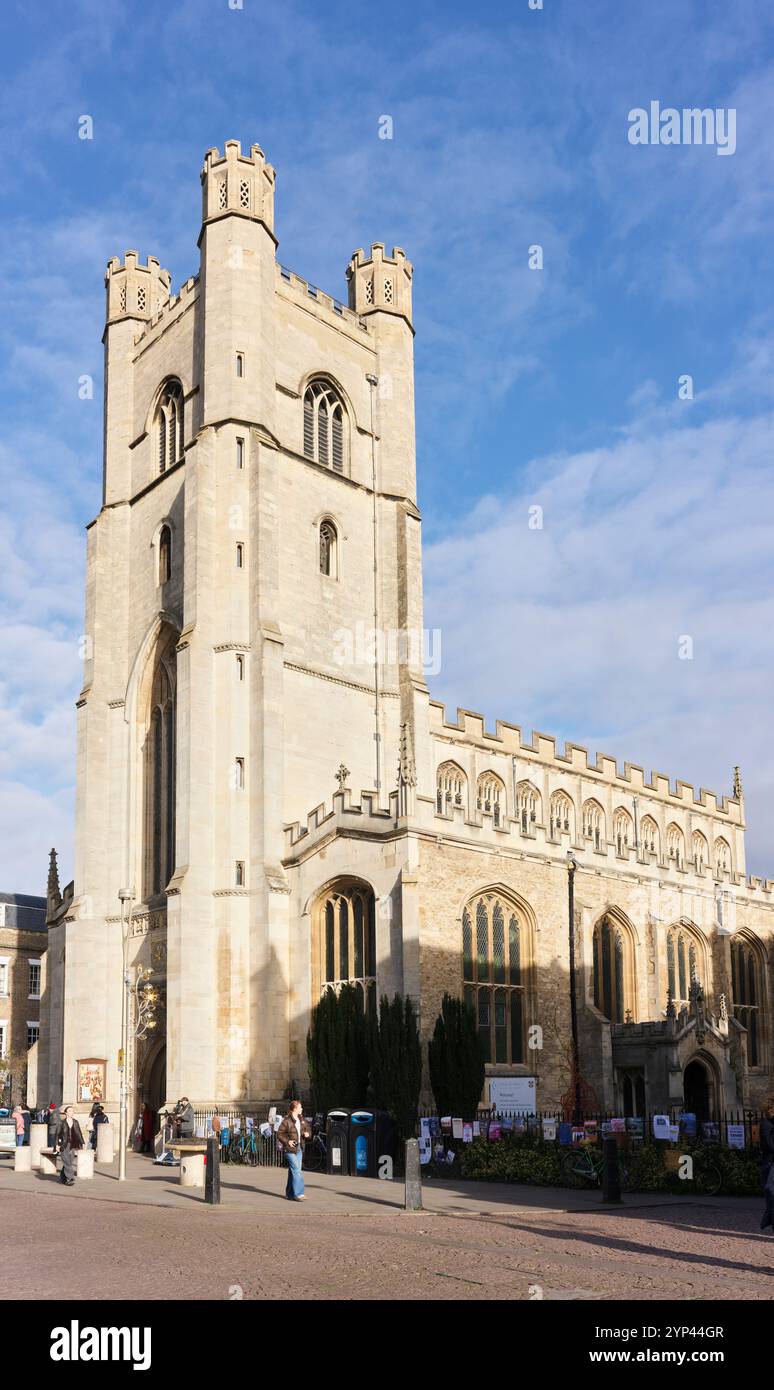 St Botolph's christian medieval church, Cambridge, England Stock Photo ...