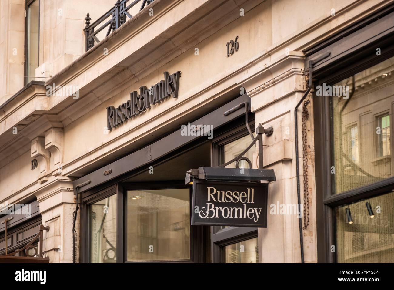 LONDON- NOVEMBER 25, 2024: Russell & Bromley store on Regent Street- An ...