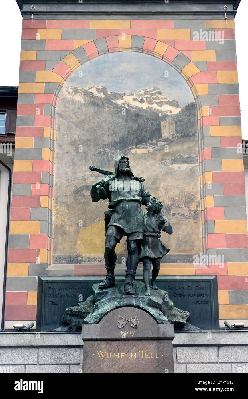 Statue wilhelm tell hi-res stock photography and images - Alamy