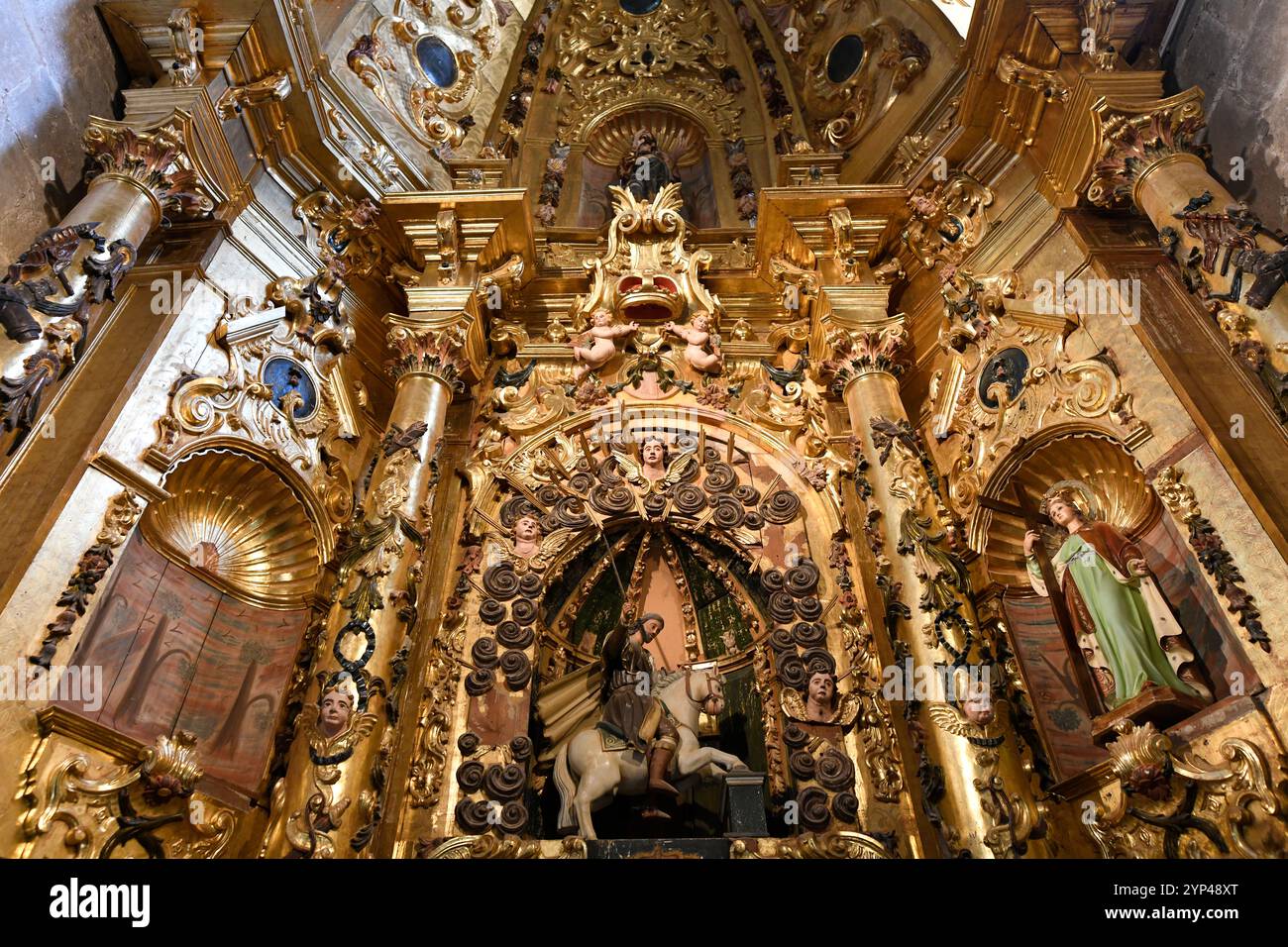 Aranda de Duero, San Juan church (gothic, 14-15th century), currently ...