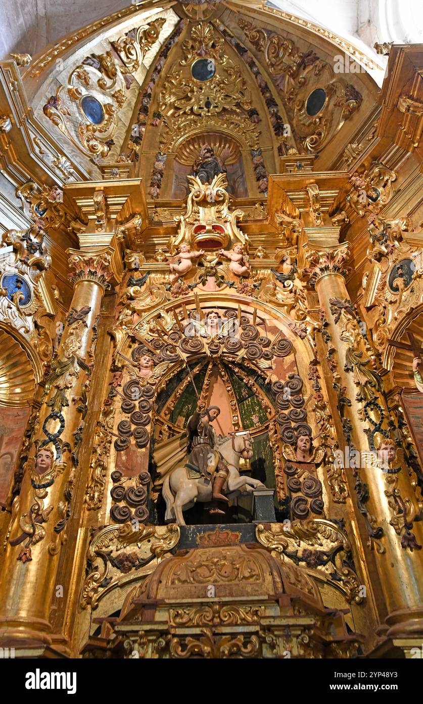 Aranda de Duero, San Juan church (gothic, 14-15th century), currently ...