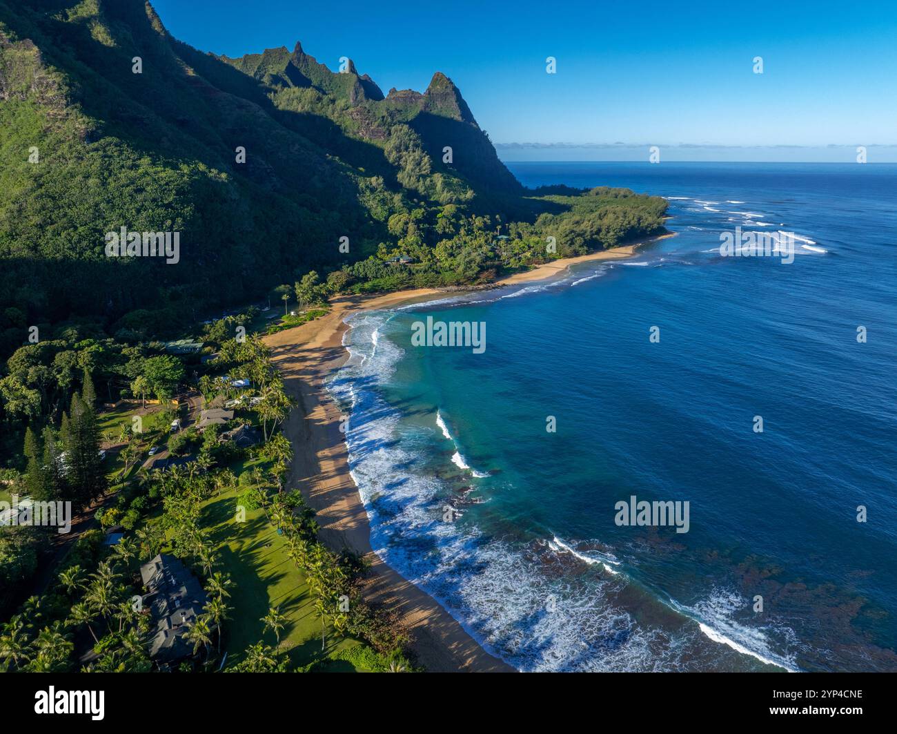 Haena Beach, Haena State Park, Kauai, Hawaii Stock Photo - Alamy