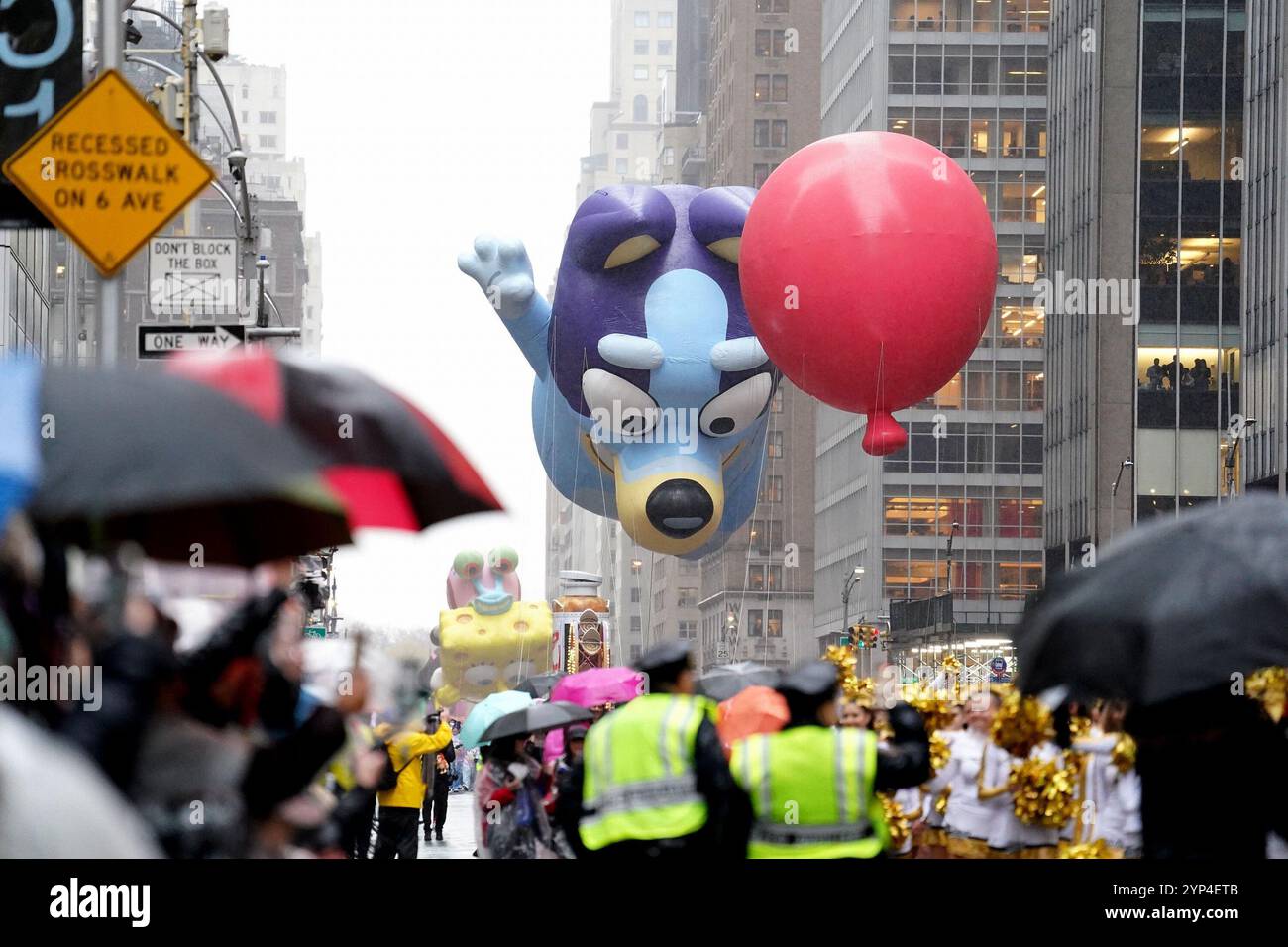 Bluey, Balloon out and about for Macy's Thanksgiving Day Parade ...