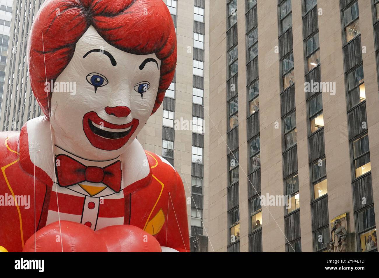 Ronald McDonald, Balloon out and about for Macy's Thanksgiving Day ...