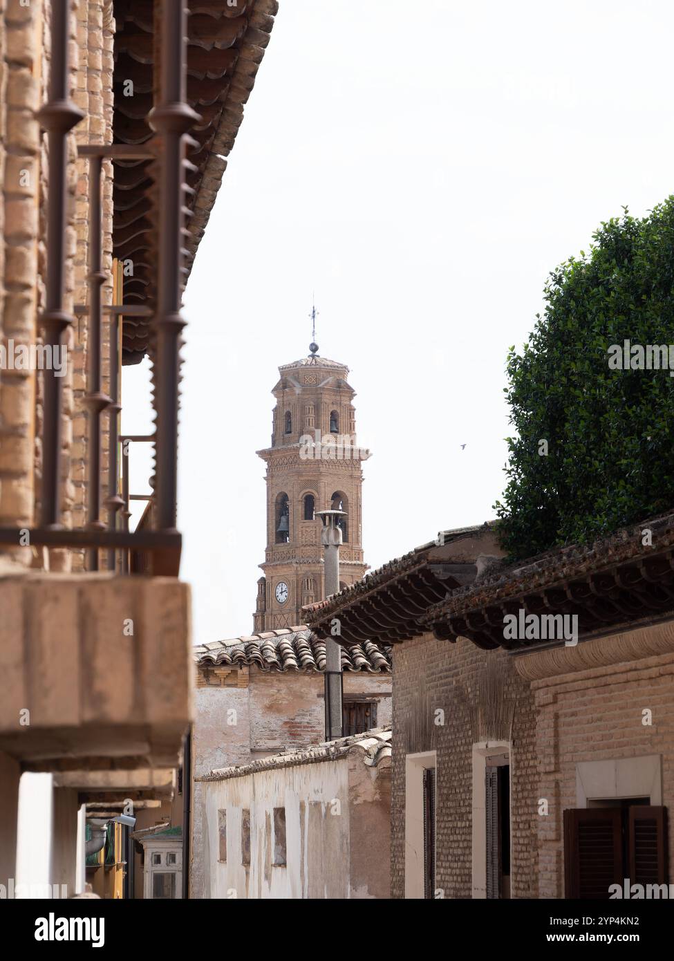 Historic Bell Tower Between Buildings Stock Photo - Alamy