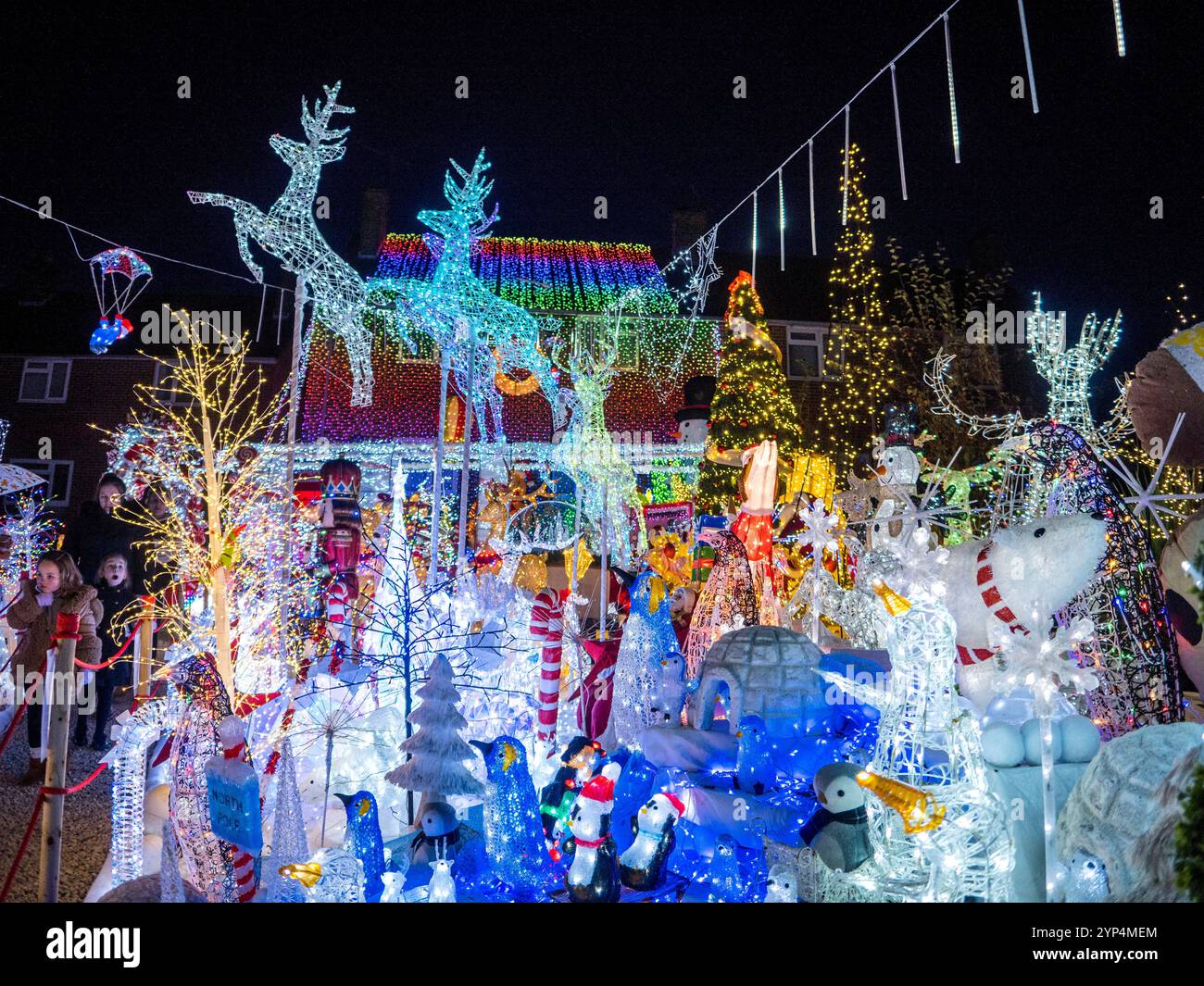 Canterbury, Kent, UK. 28th Nov, 2024. The stunning Christmas House on ...