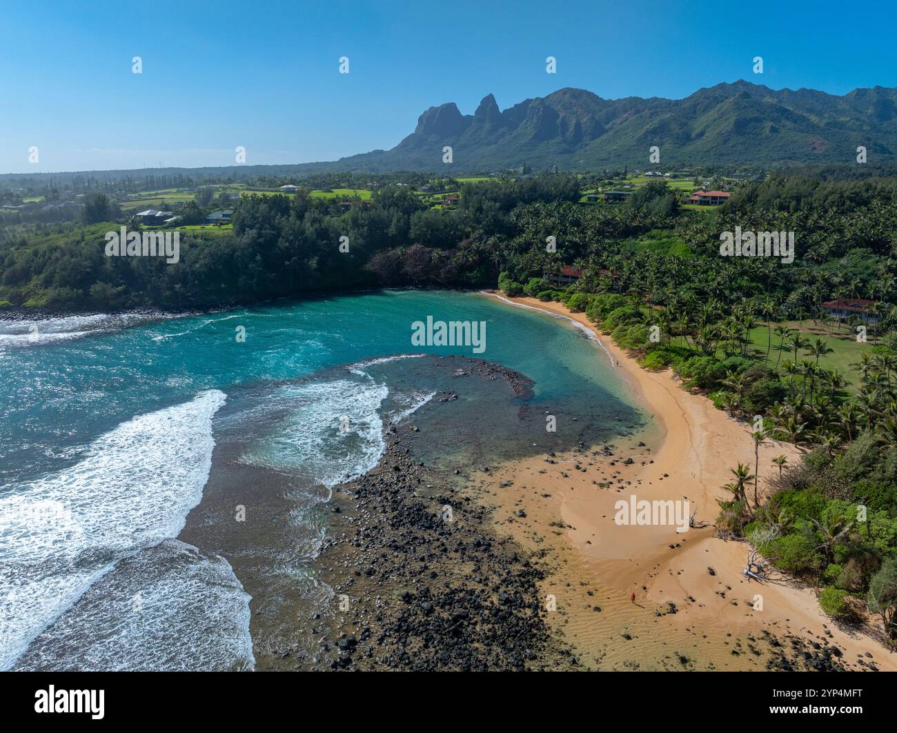 Papaa Bay, Kauai, Hawaii Stock Photo - Alamy