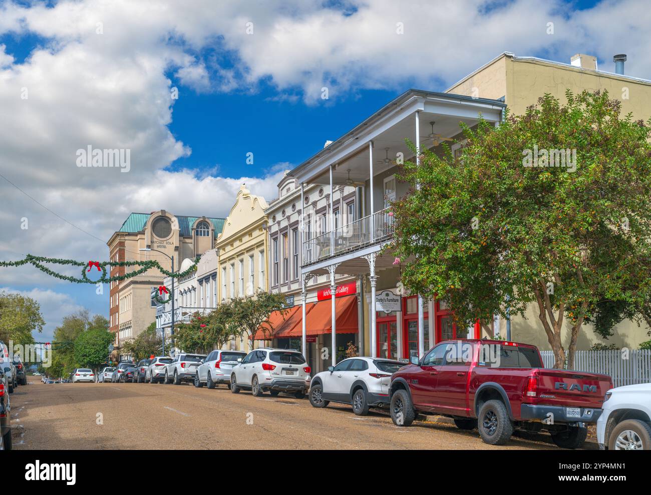Main Street, Natchez, Mississippi, USA Stock Photo - Alamy
