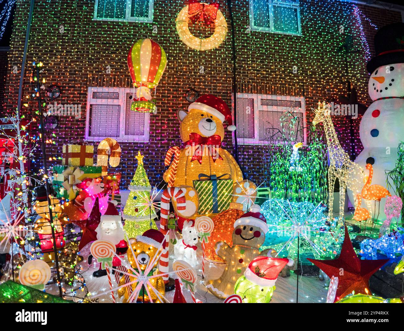 Canterbury, Kent, UK. 28th Nov, 2024. The stunning Christmas House on ...