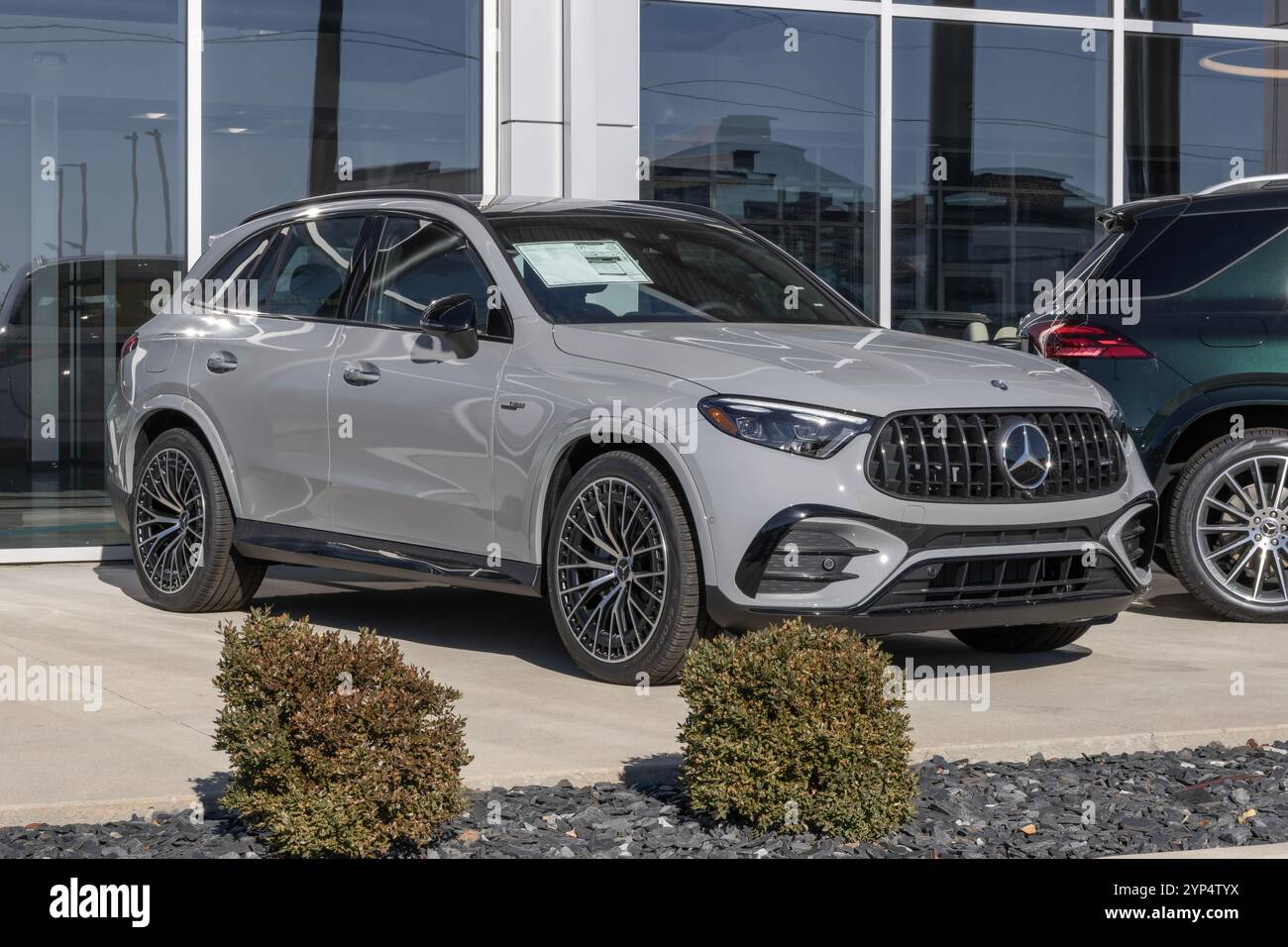 Indianapolis - November 26, 2024: Mercedes-Benz AMG GLC 43 4MATIC SUV ...