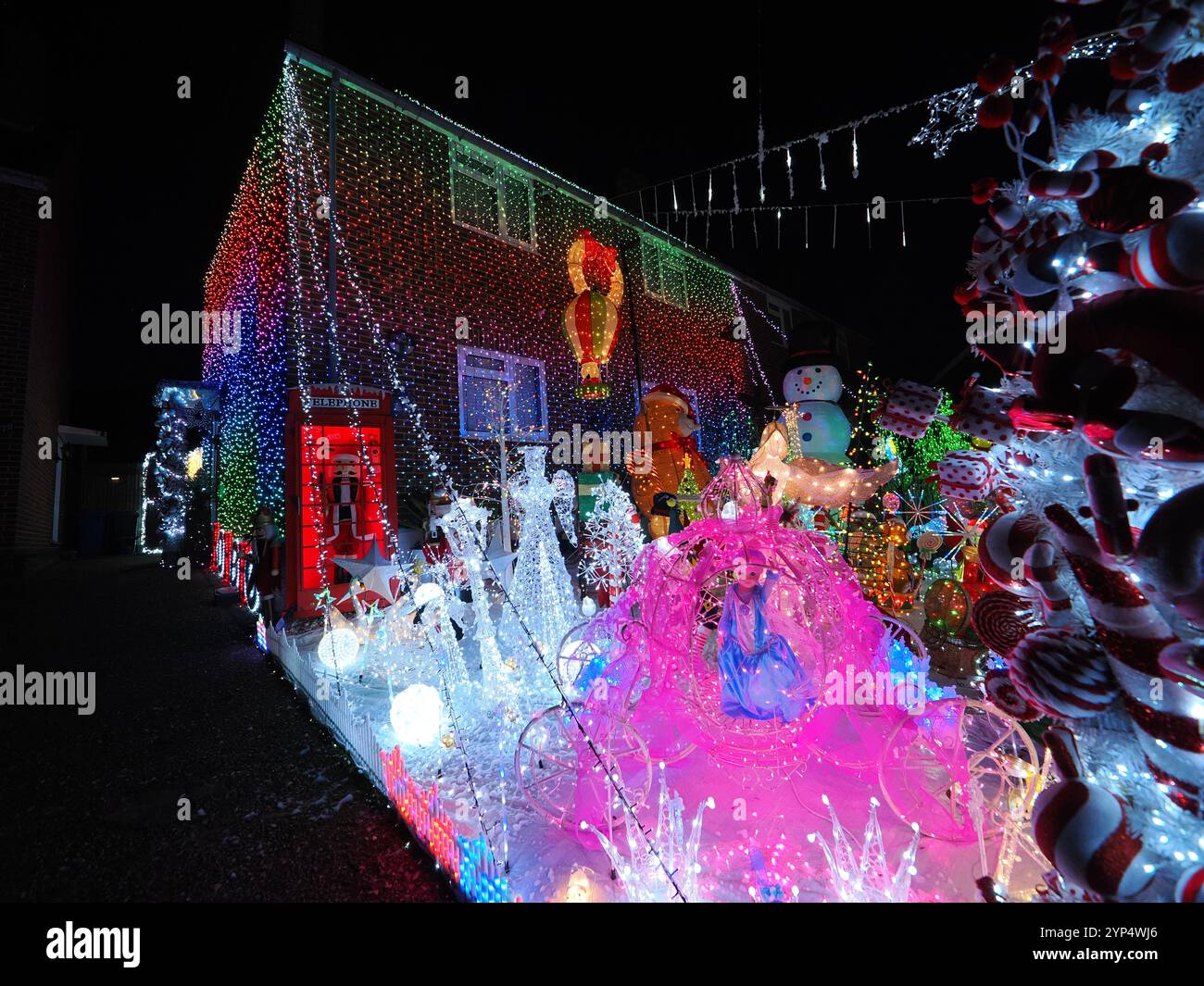 Canterbury, Kent, UK. 28th Nov, 2024. The stunning Christmas House on ...