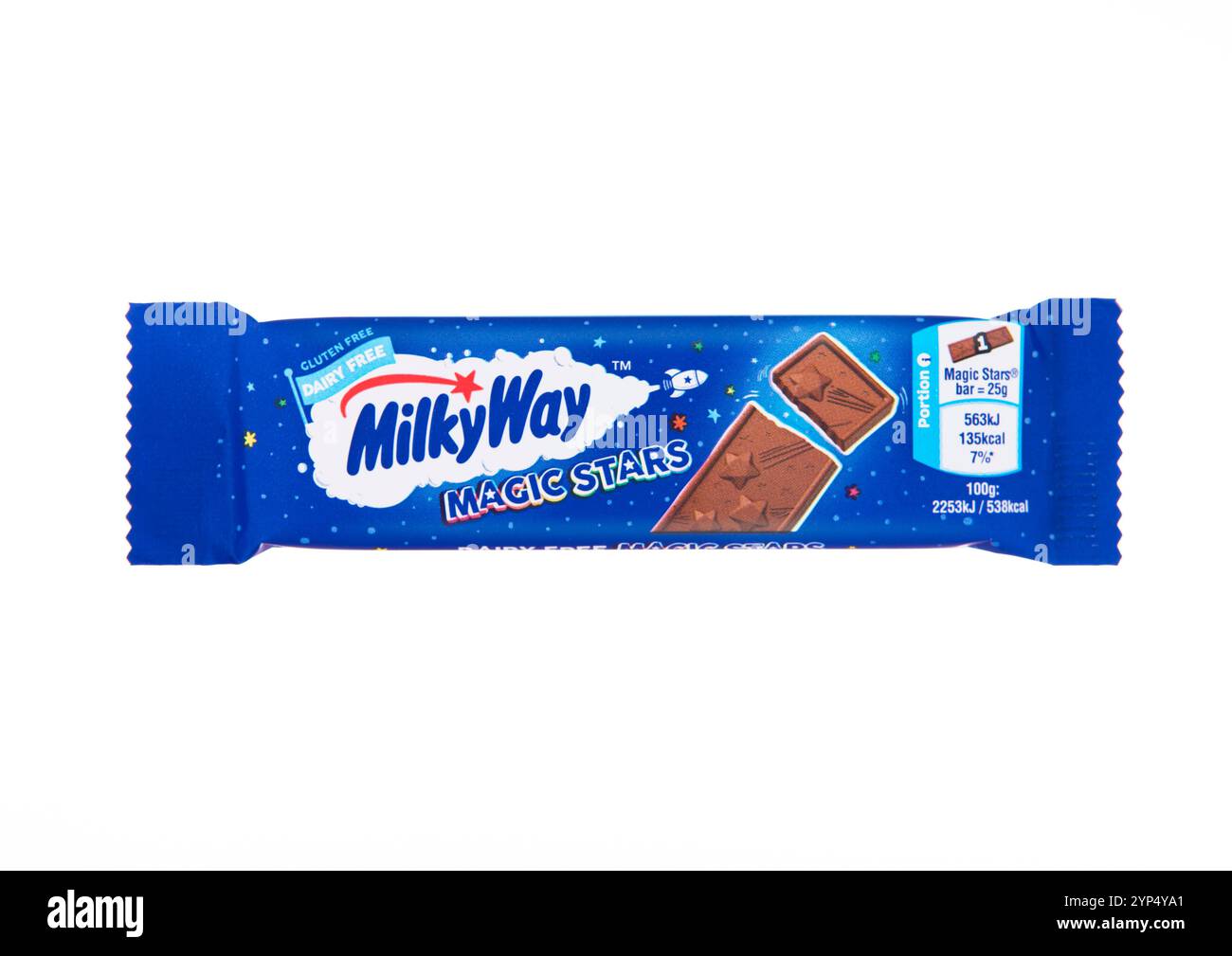 LONDON, UK - NOVEMBER 15, 2024: Milky Way magic stars milk chocolate ...