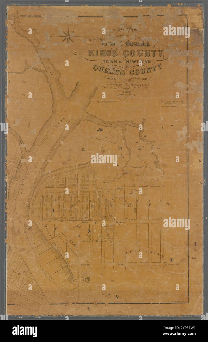 Crane county map hi-res stock photography and images - Alamy