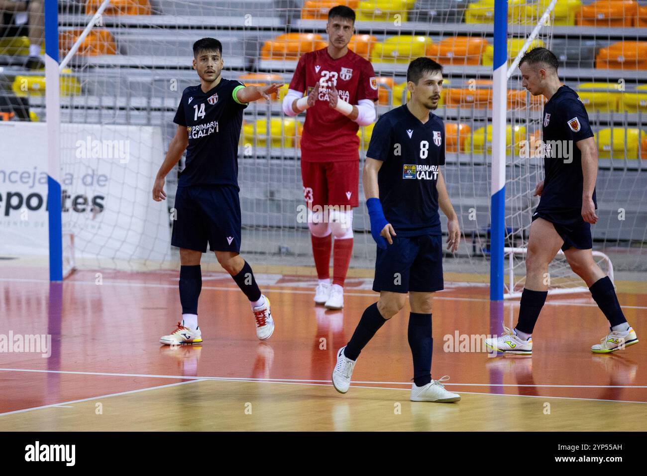 Cartagena, Spain. 28th Nov, 2024. CATANIA FS vs UNITED GALATI FS, UEFA ...
