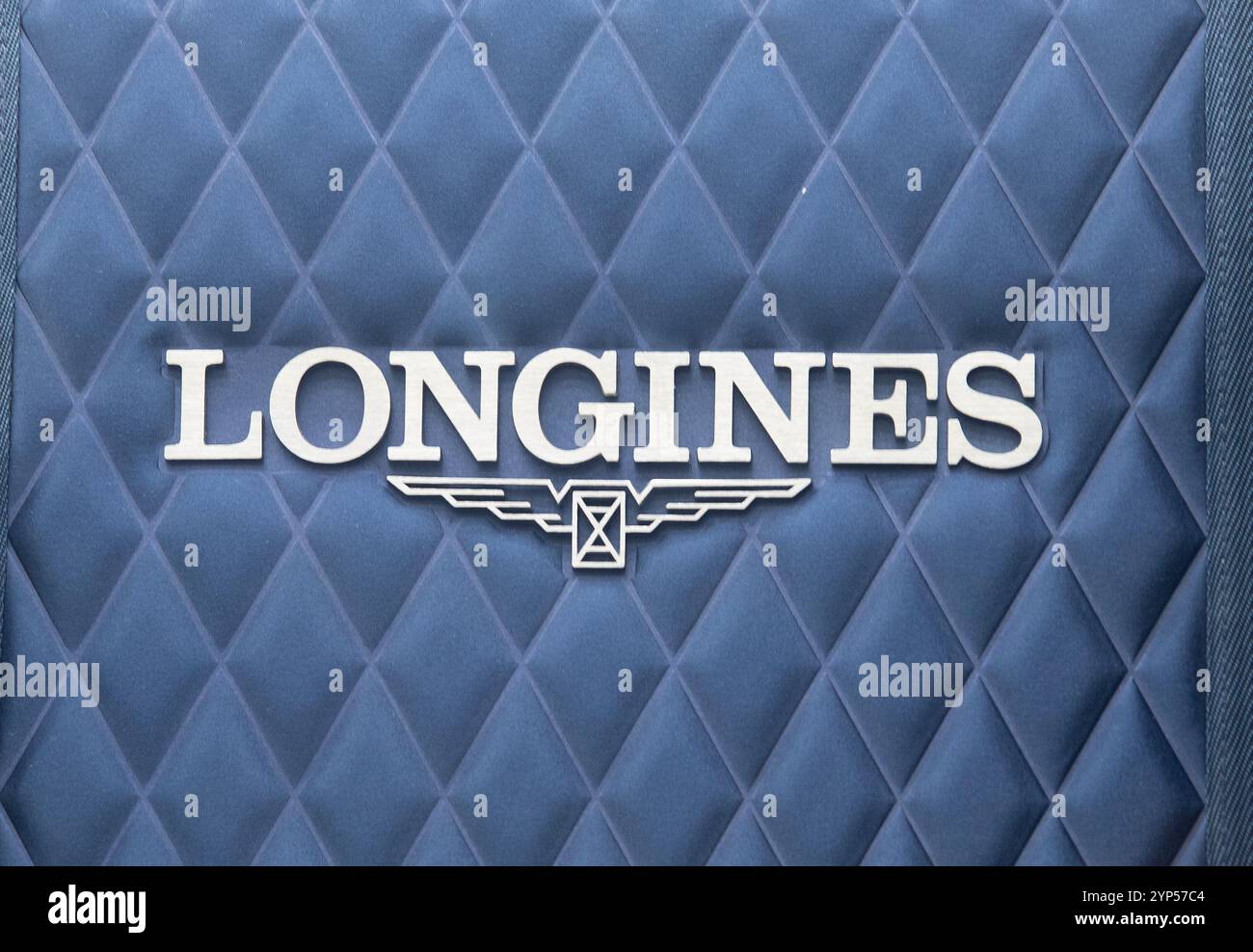 Palma, Spain. 28th Nov, 2024. The Longines logo can be seen in a ...