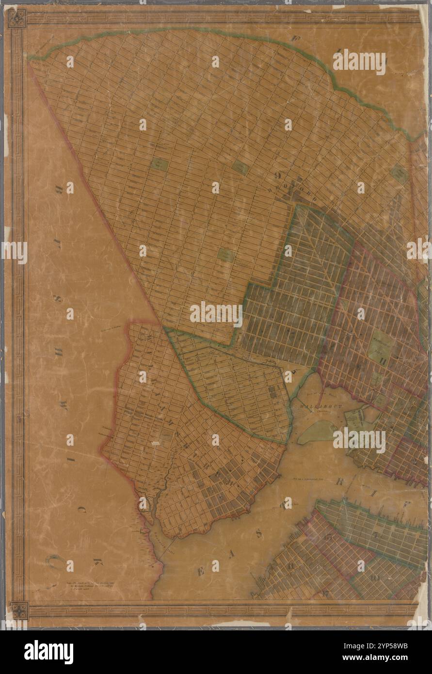 Map of the city of Brooklyn, as laid out by commissioners and confirmed ...