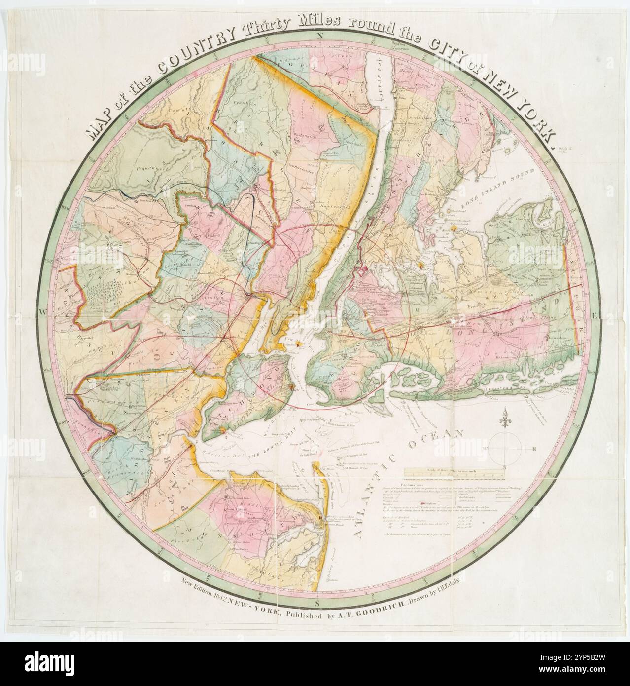 New york metropolitan area maps hi-res stock photography and images - Alamy