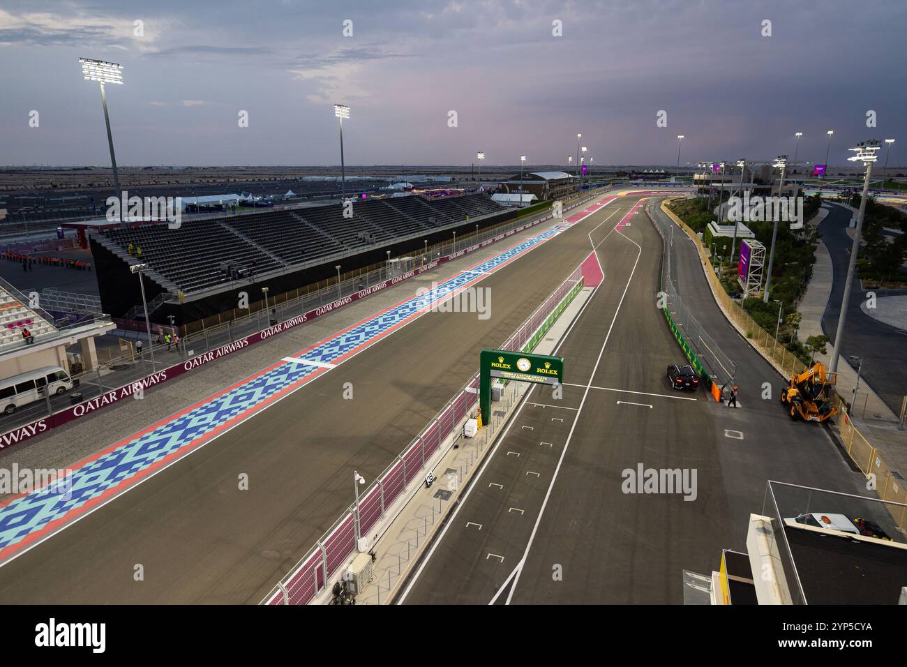 Lusail, Qatar. 28th Nov, 2024. Track illustration during the Formula 1 ...