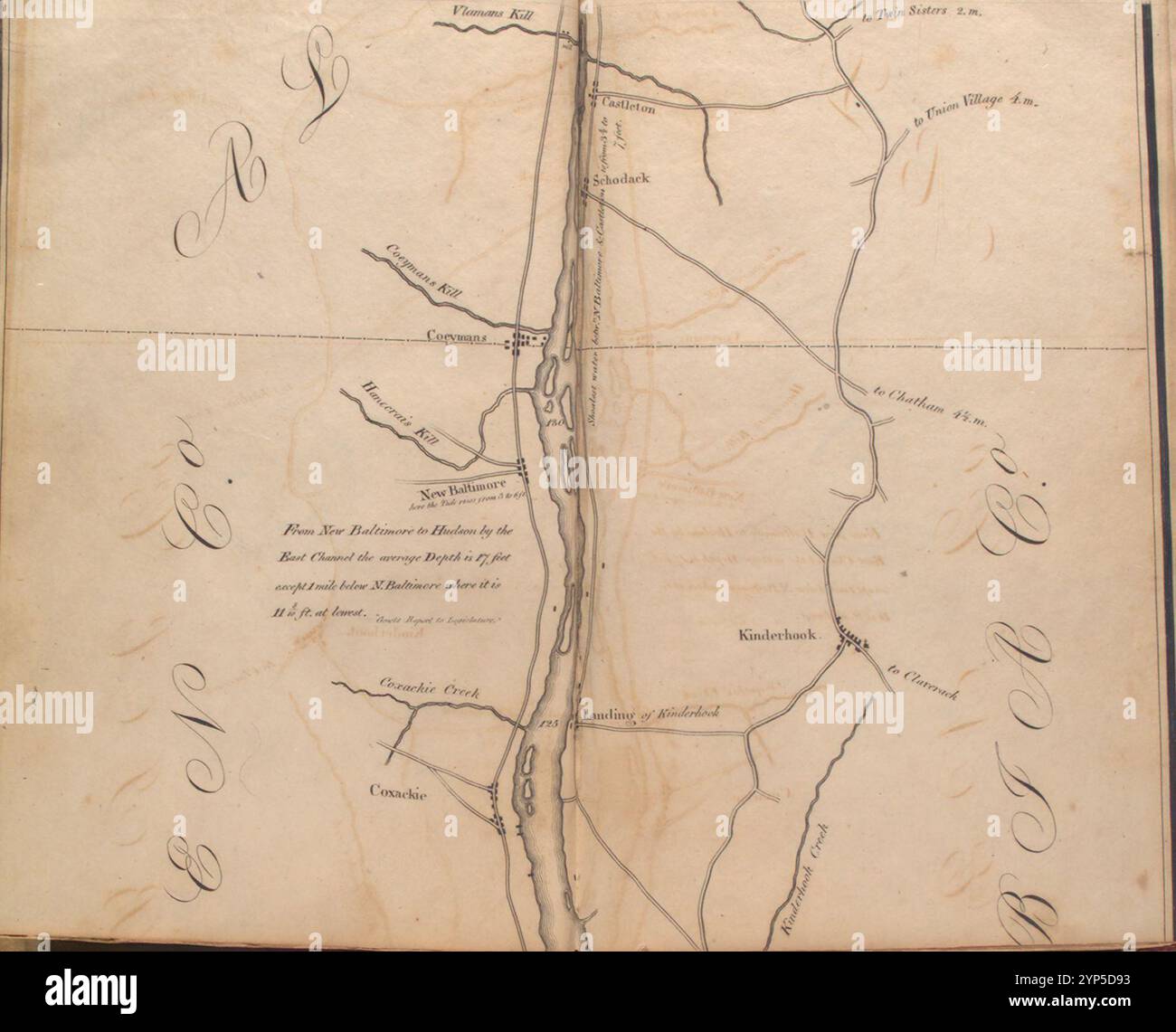 1820 map united states hi-res stock photography and images - Alamy