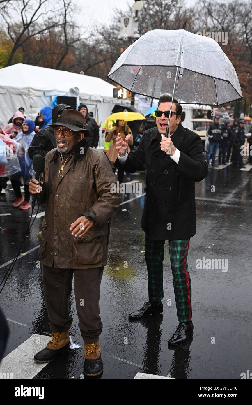 Photo by: NDZ/STAR MAX/IPx 2024 11/28/24 Al Roker and Jimmy Fallon ...