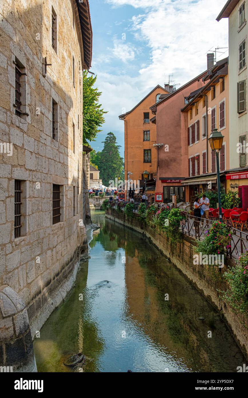 Annecy is an alpine town in southeastern France.. known for its Vieille Ville, with cobbled ...