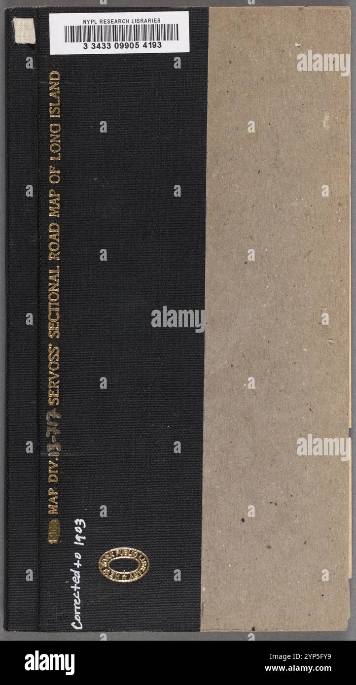 Servoss' Sectional road map of Long Island corrected to date: showing ...
