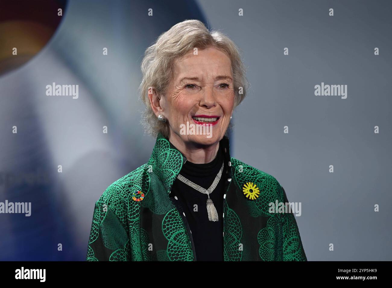 Mary ROBINSON, UN Hochkommissarin fuer Menschenrechte Roter Teppich ...