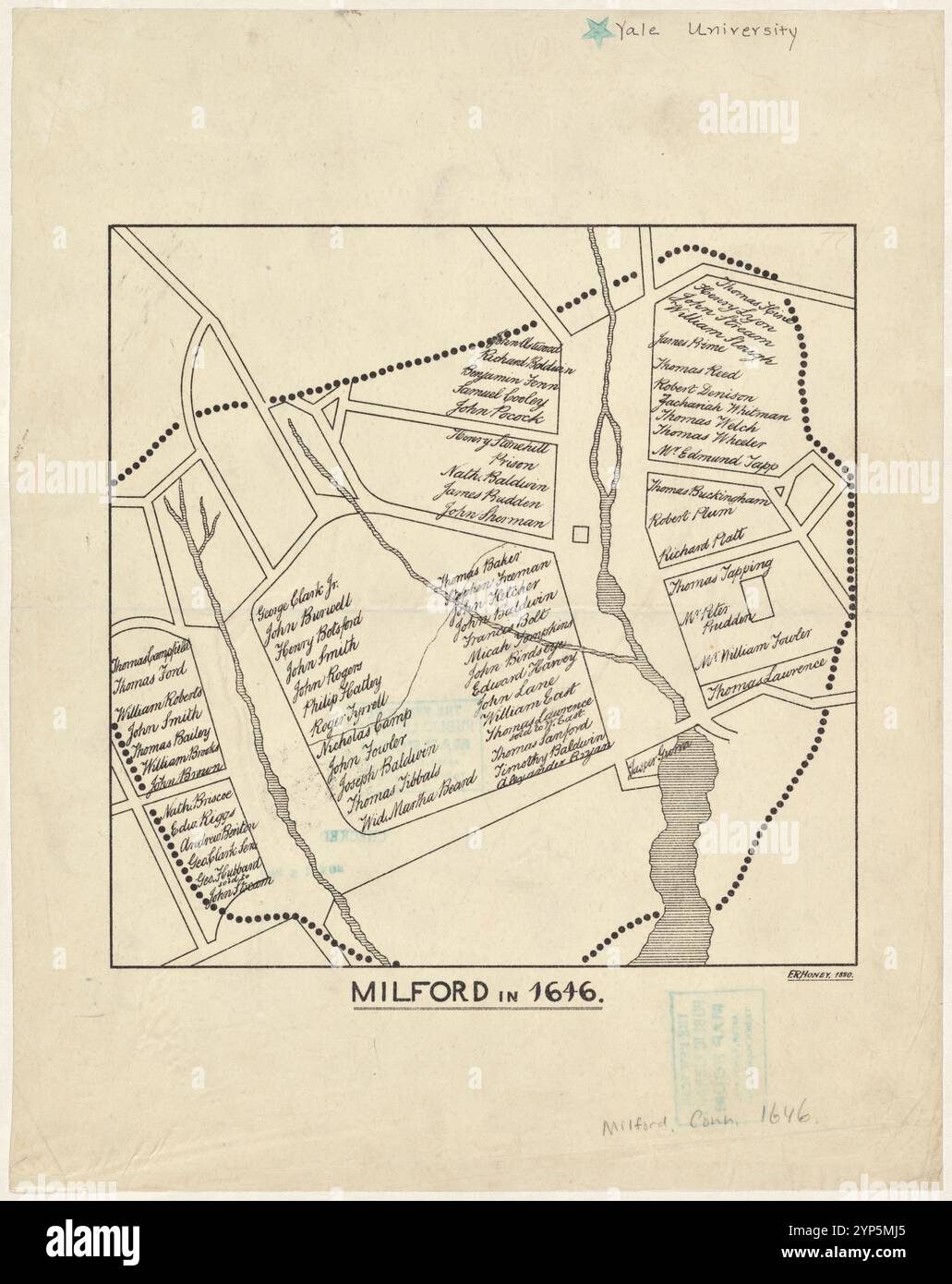 Milford map hi-res stock photography and images - Alamy