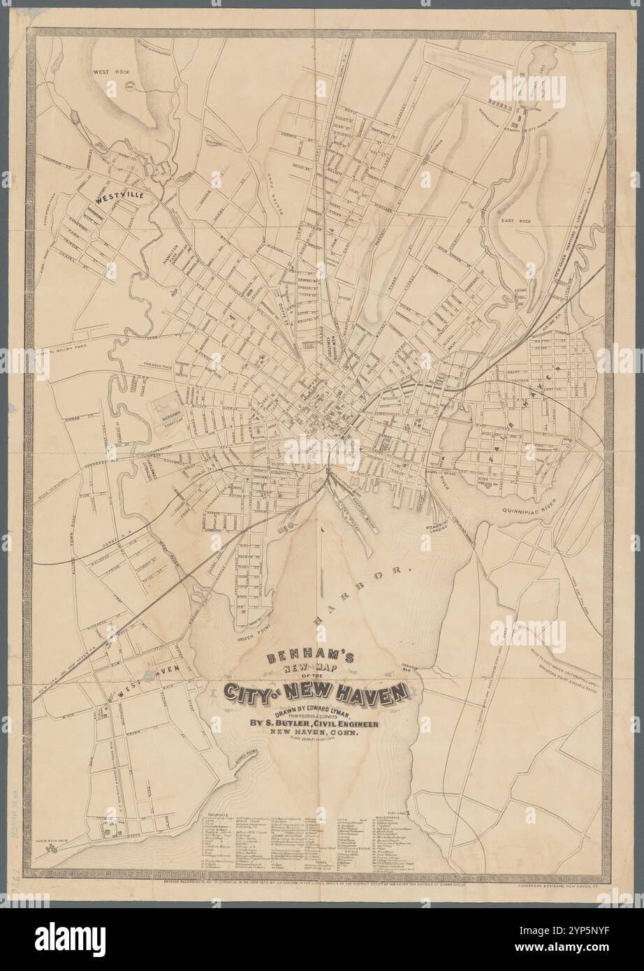 Benhams new map hi-res stock photography and images - Alamy