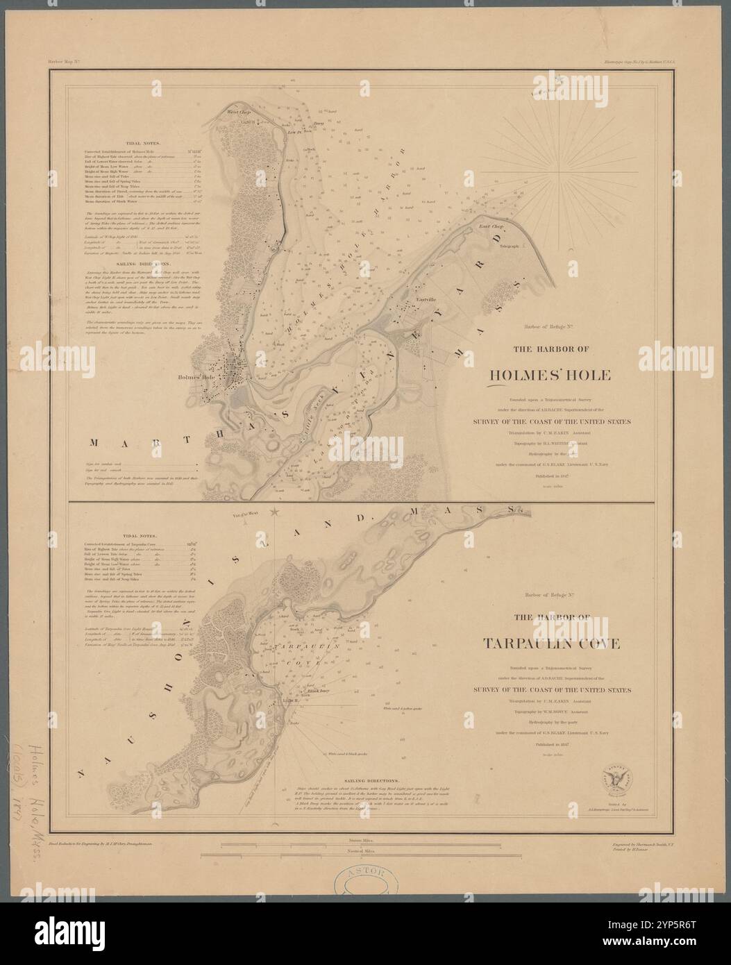 Map of north cove hi-res stock photography and images - Alamy