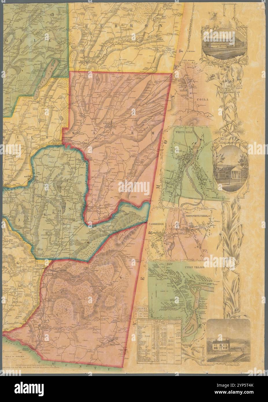 Morris county map hi-res stock photography and images - Alamy