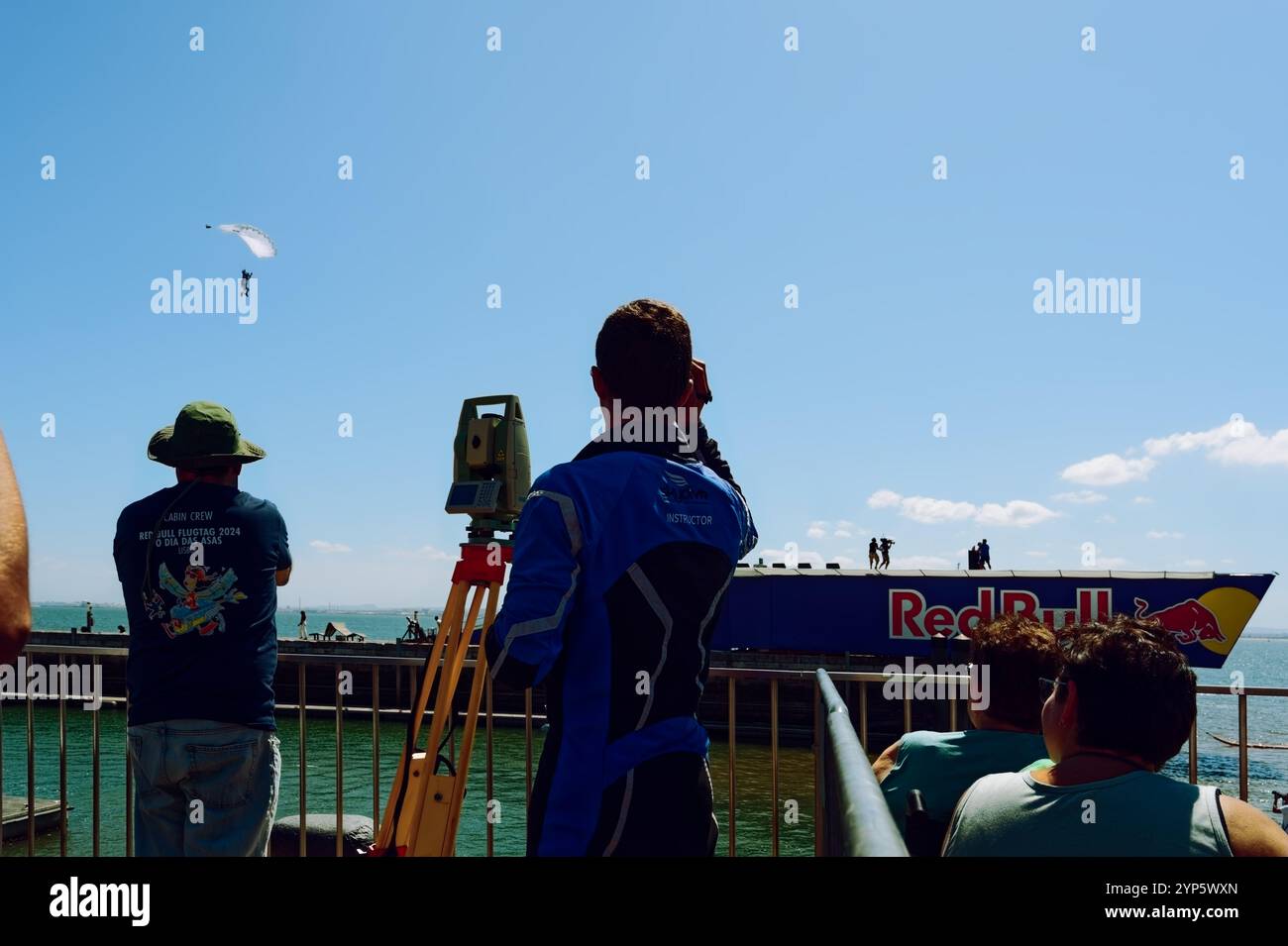 Red bull parachute jump hi-res stock photography and images - Alamy