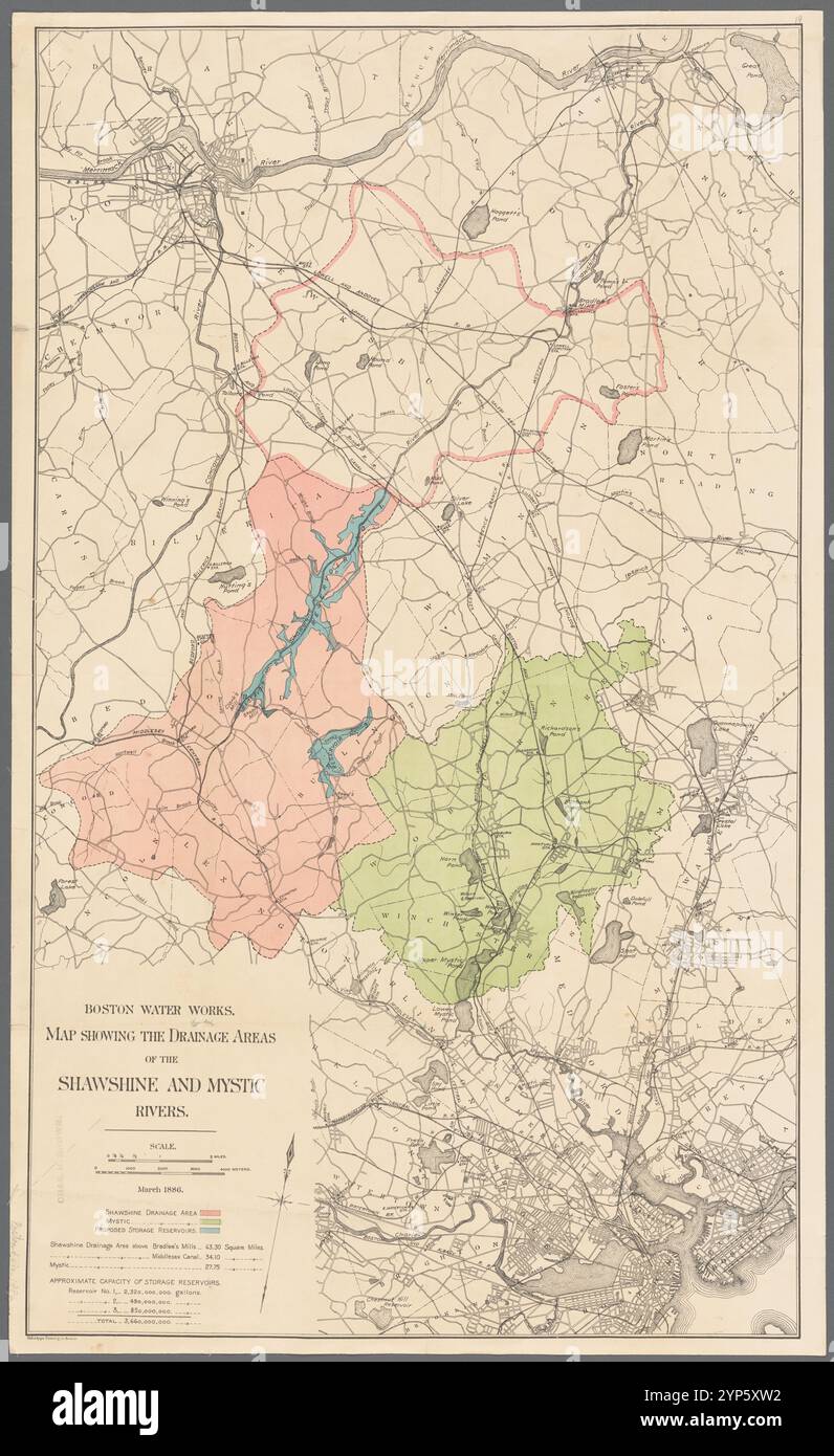 Drainage map hi-res stock photography and images - Alamy