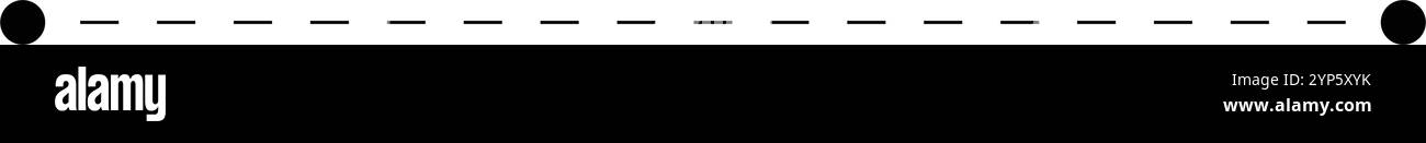 Tracing line horizontal element for kids worksheet, dotted line for ...