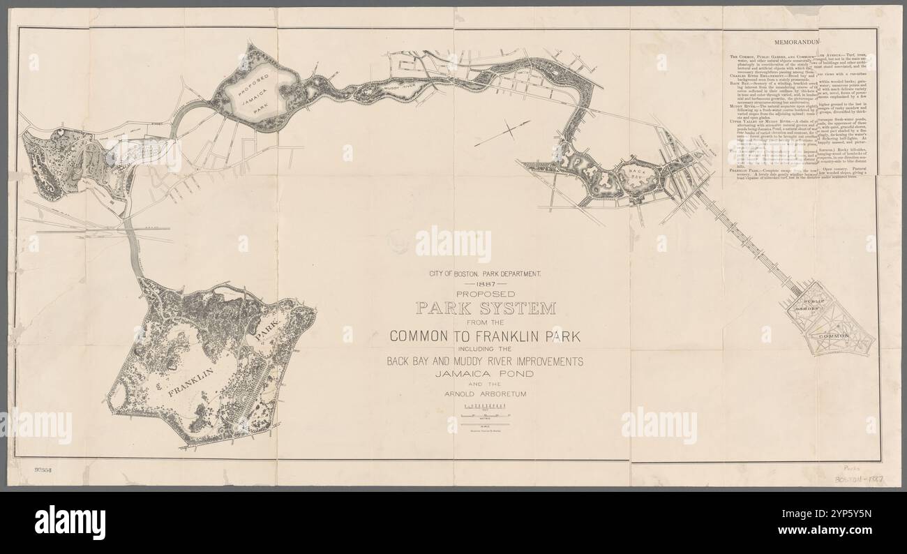 Muddy river boston map hi-res stock photography and images - Alamy