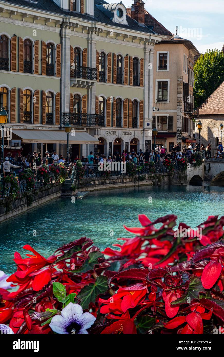 Annecy is an alpine town in southeastern France, where Lake Annecy ...