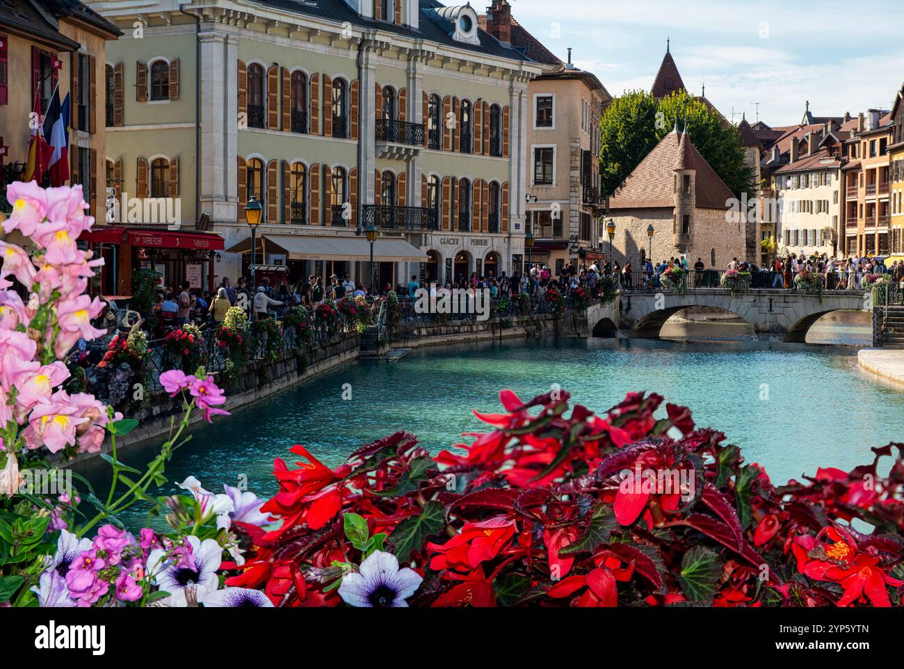 Annecy is an alpine town in southeastern France, where Lake Annecy ...