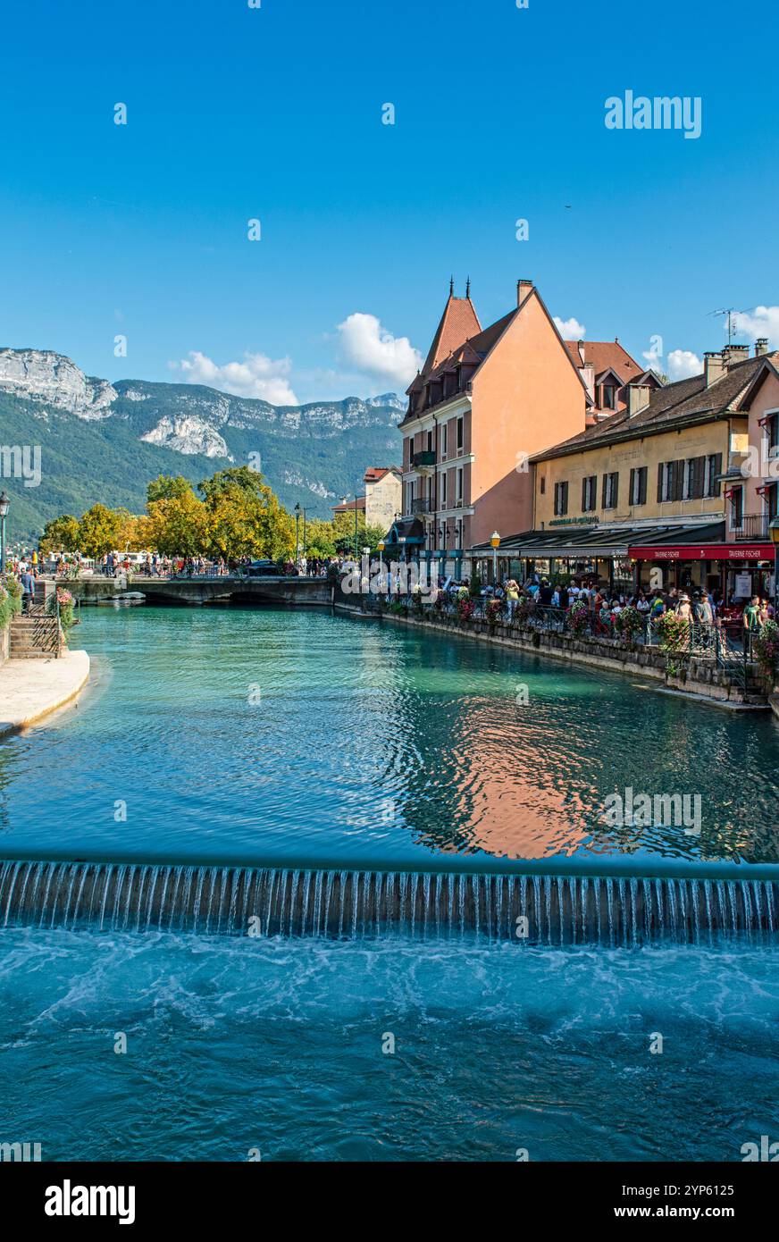 Annecy is an alpine town in southeastern France, where Lake Annecy ...
