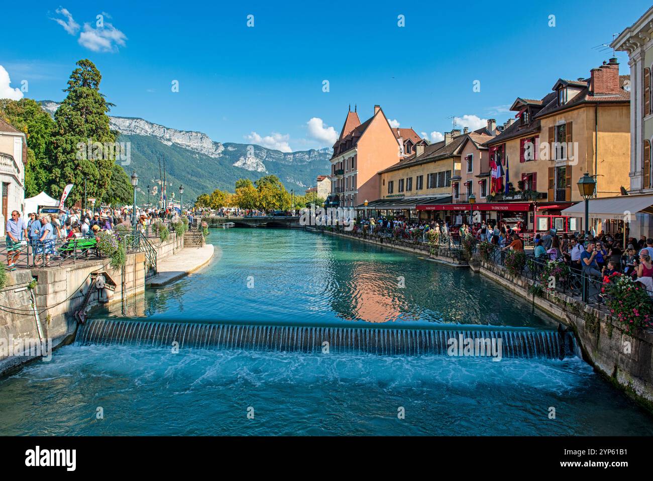 Annecy is an alpine town in southeastern France, where Lake Annecy ...