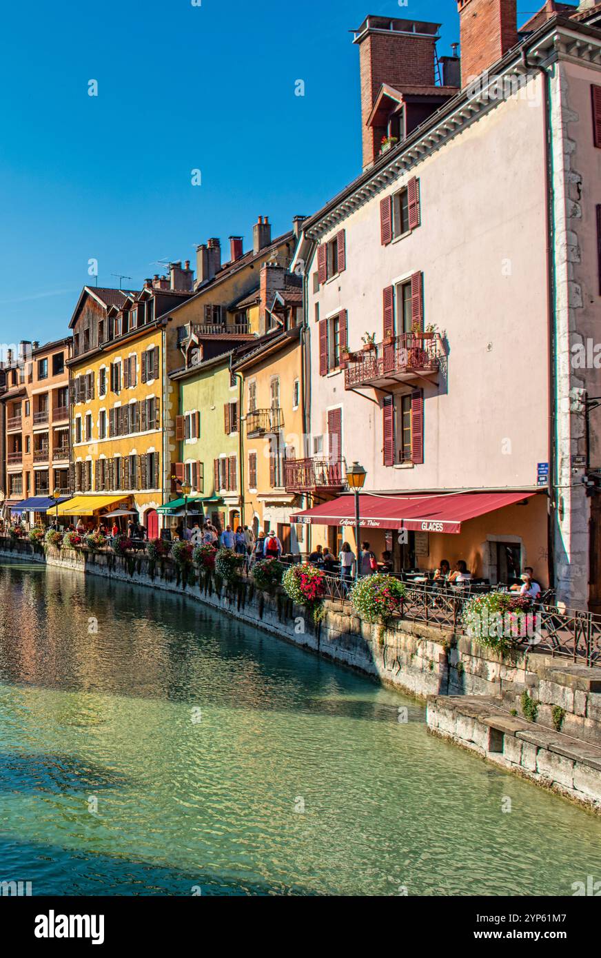 Annecy is an alpine town in southeastern France, where Lake Annecy ...