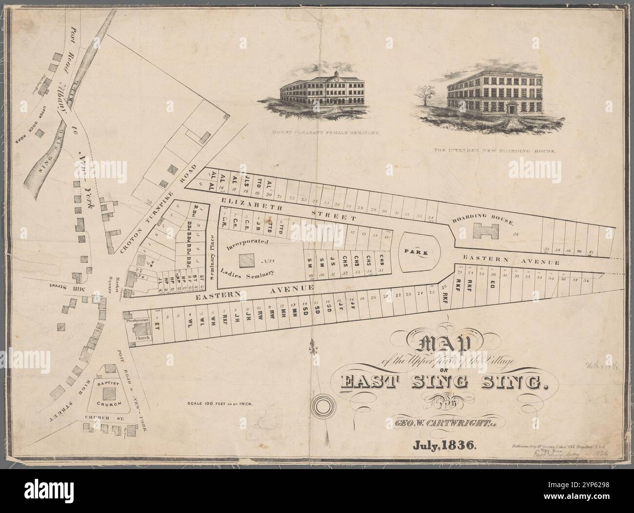 Map of cartwright hi-res stock photography and images - Alamy