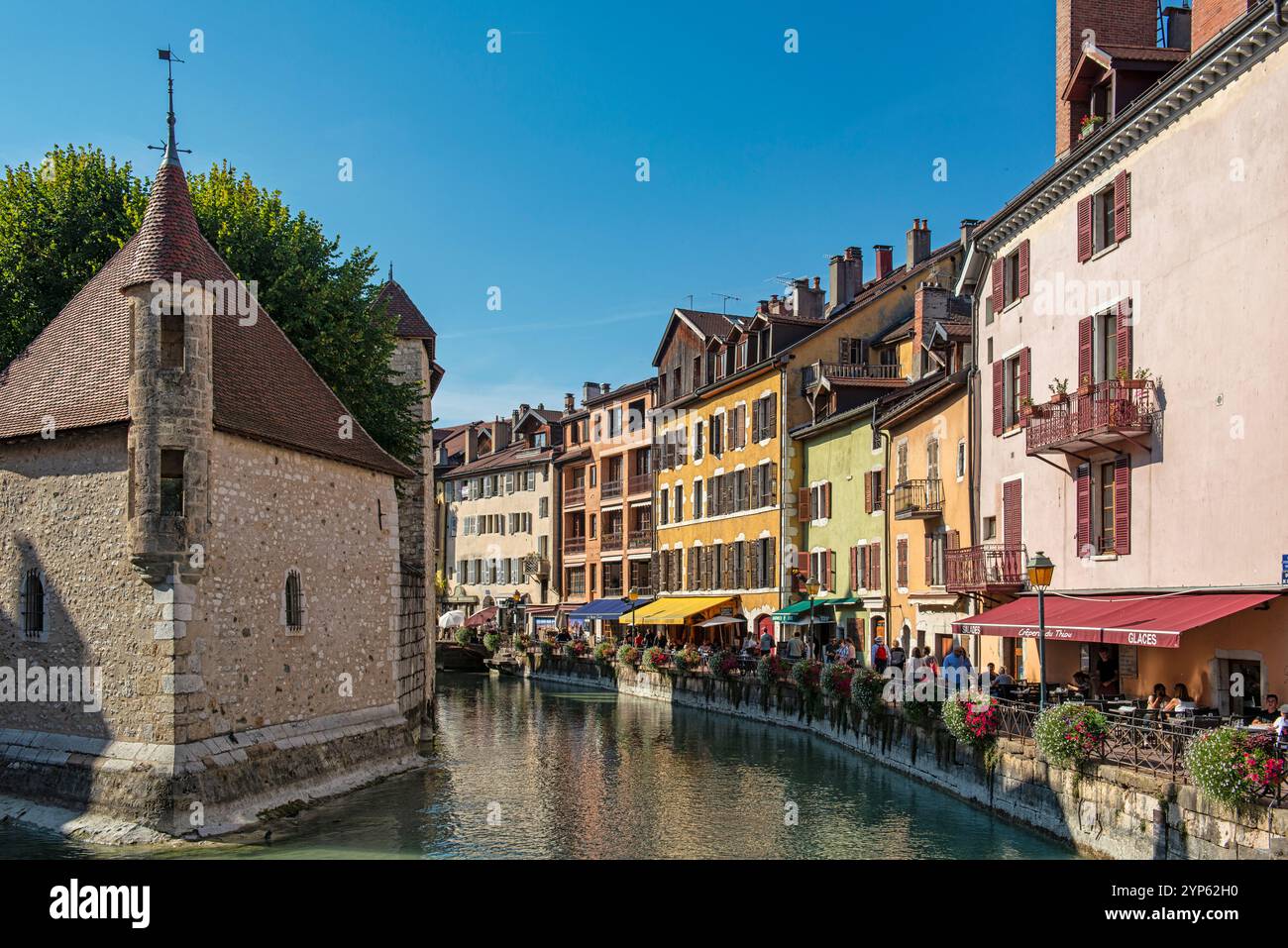 Annecy is an alpine town in southeastern France, where Lake Annecy ...