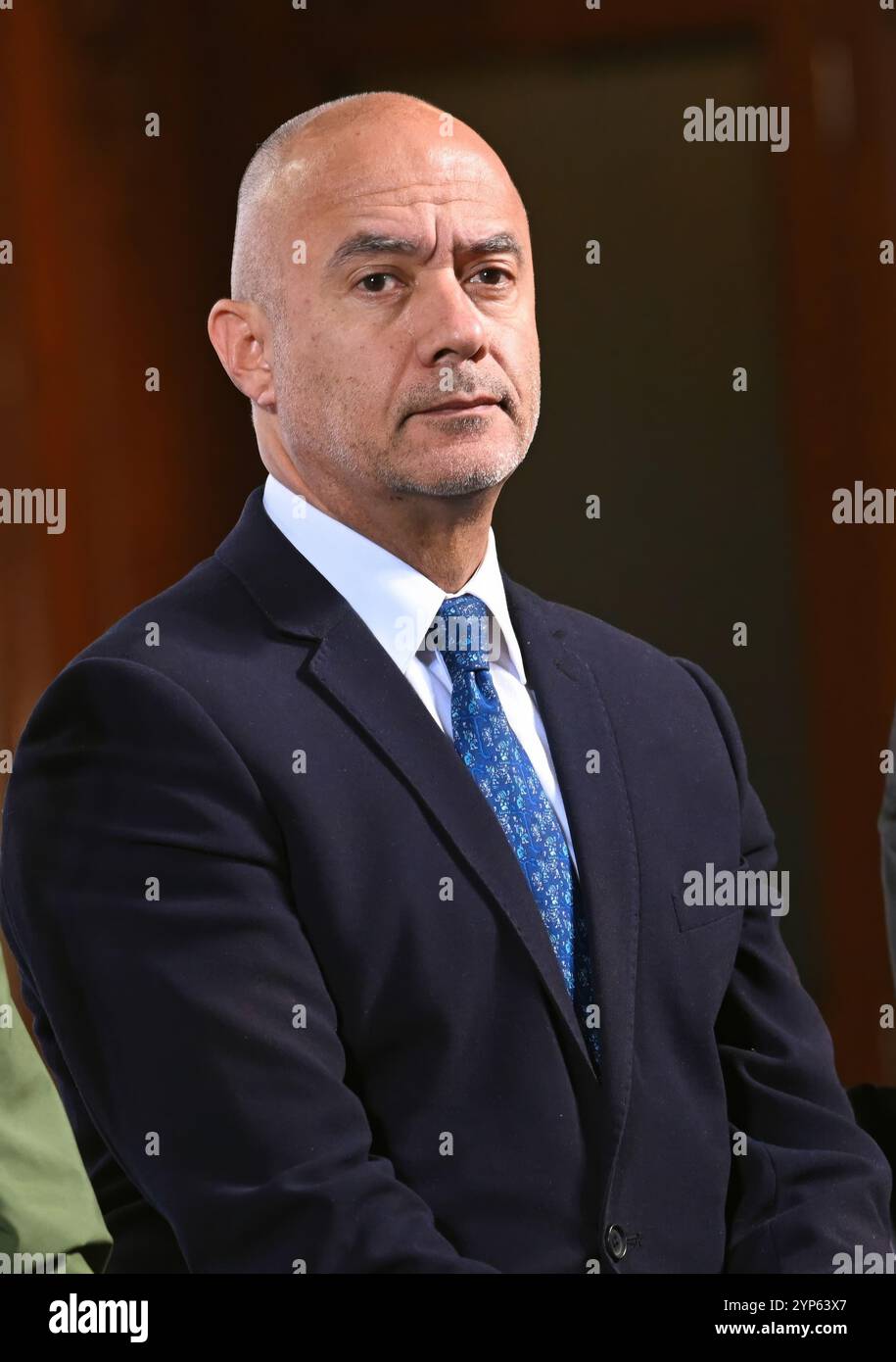 Mexico City, Mexico. 28 November, 2024. Mexican Secretary of ...