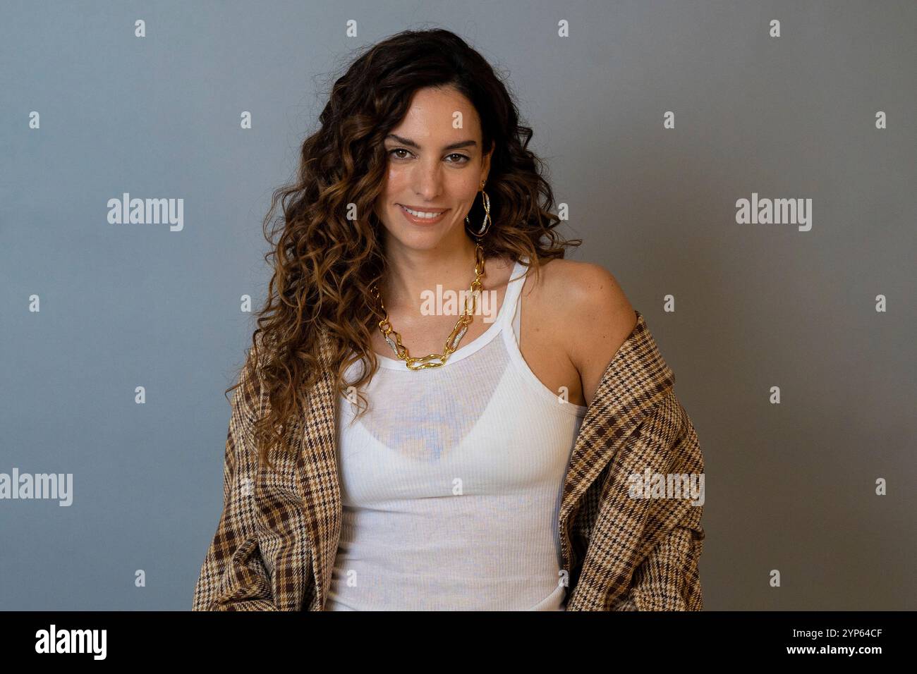 Genesis Rodriguez poses for a portrait on Tuesday, Nov. 12, 2024, in ...