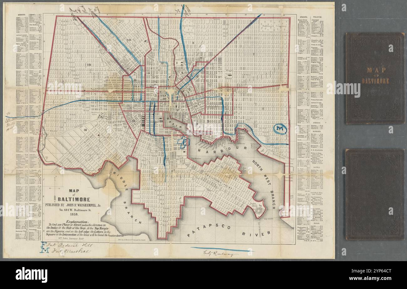 1859 map hi-res stock photography and images - Alamy