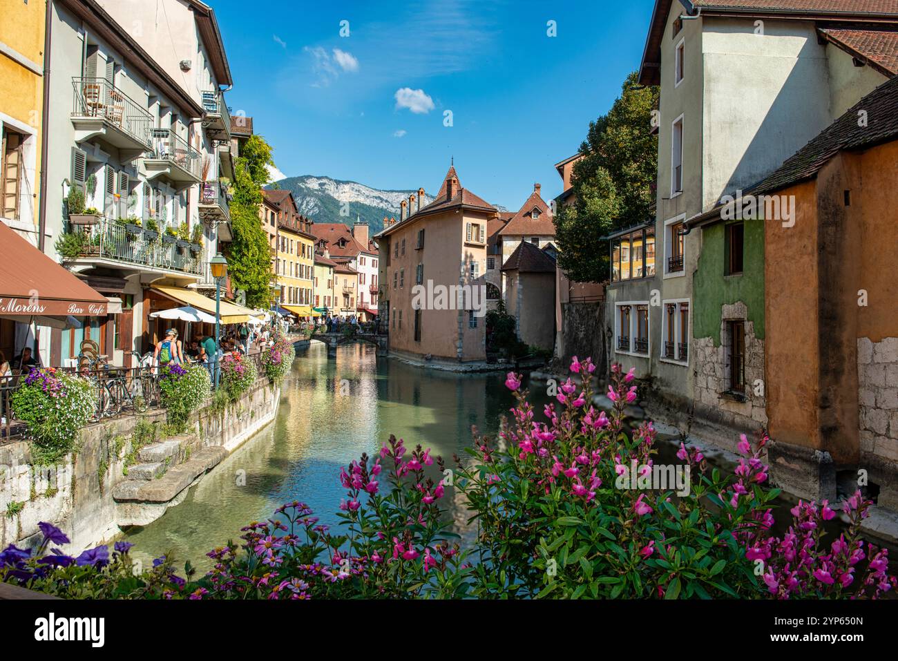 Annecy is an alpine town in southeastern France, where Lake Annecy ...