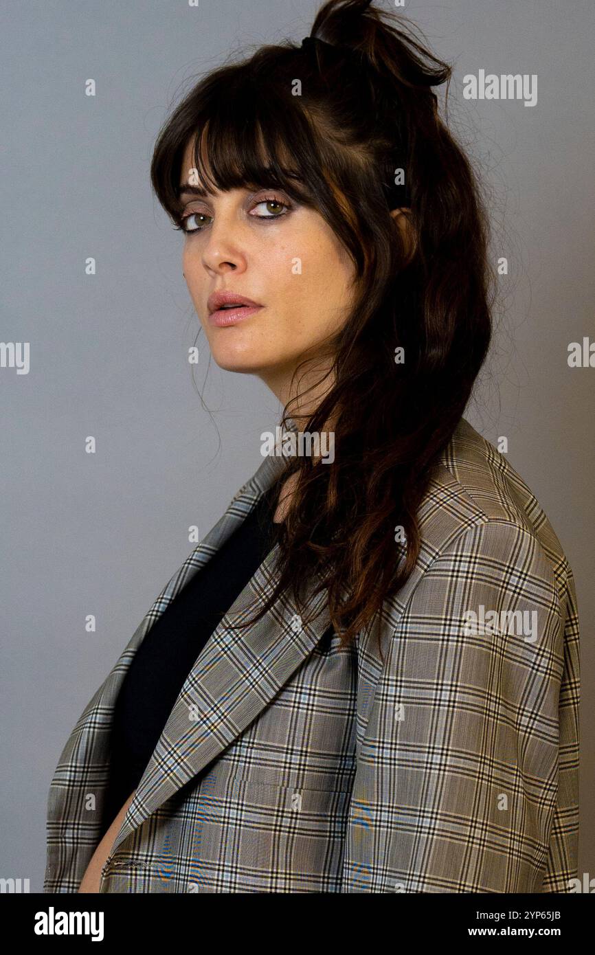 Noga Erez poses for a portrait on Monday, Nov. 11, 2024, in New York ...