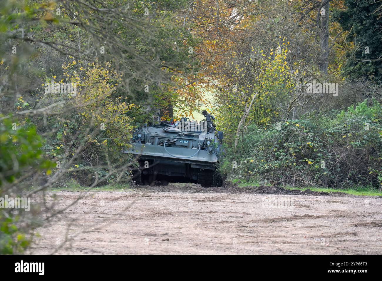 British Army Challenger Armored Repair and Recovery Vehicle (CRARRV ...