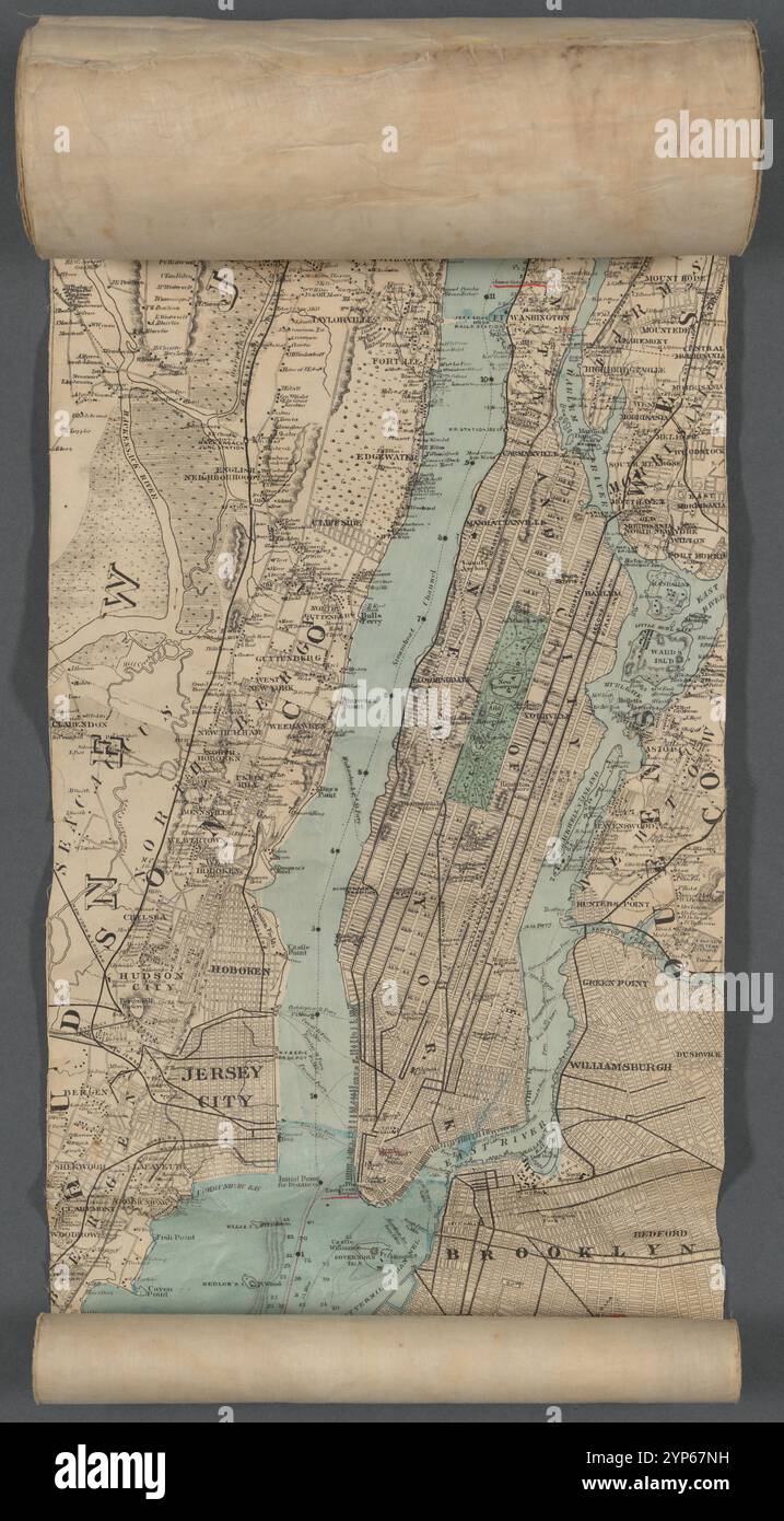 Lloyd's topographical map of the Hudson River : from the head of ...